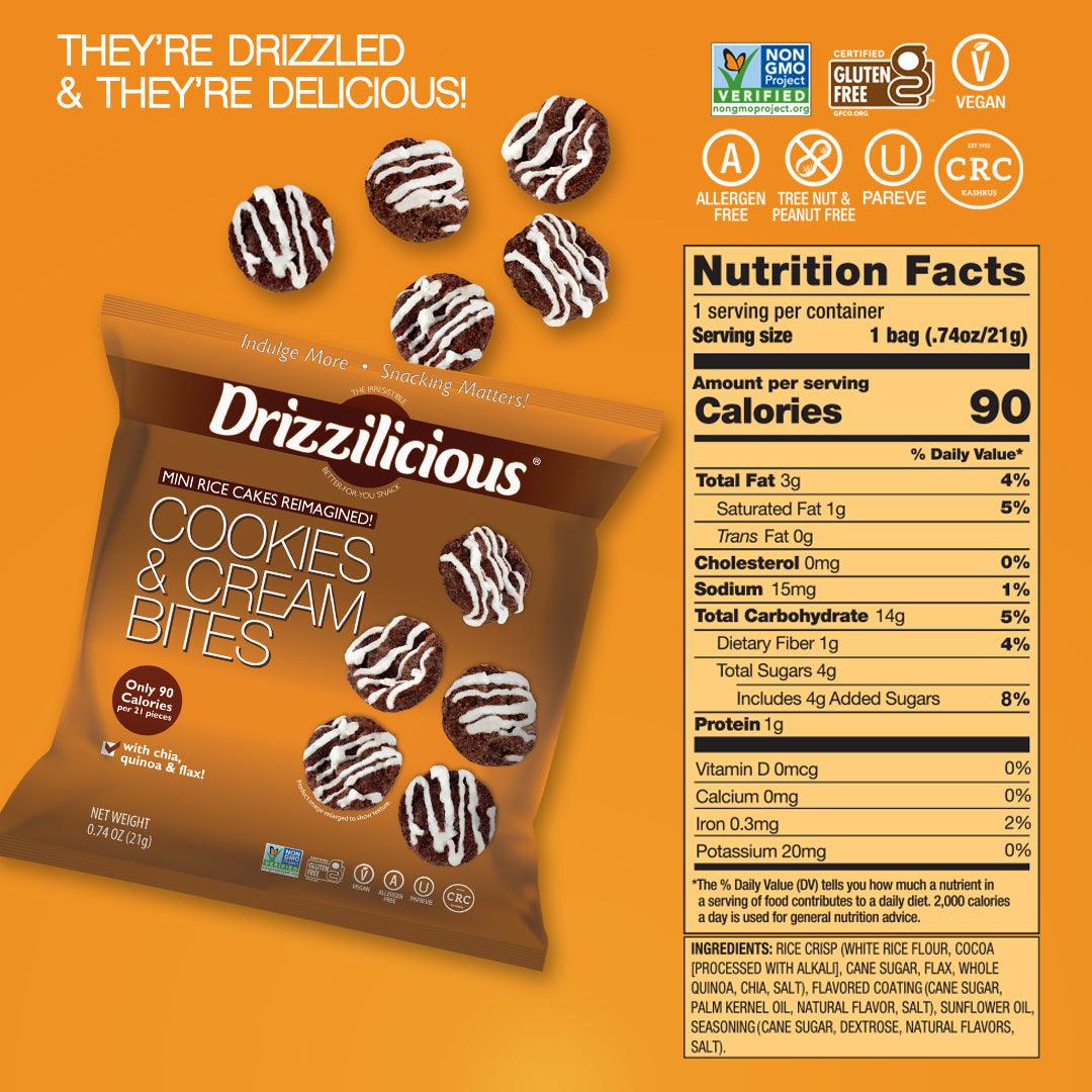 Cookies & Cream .74oz – Drizzilicious