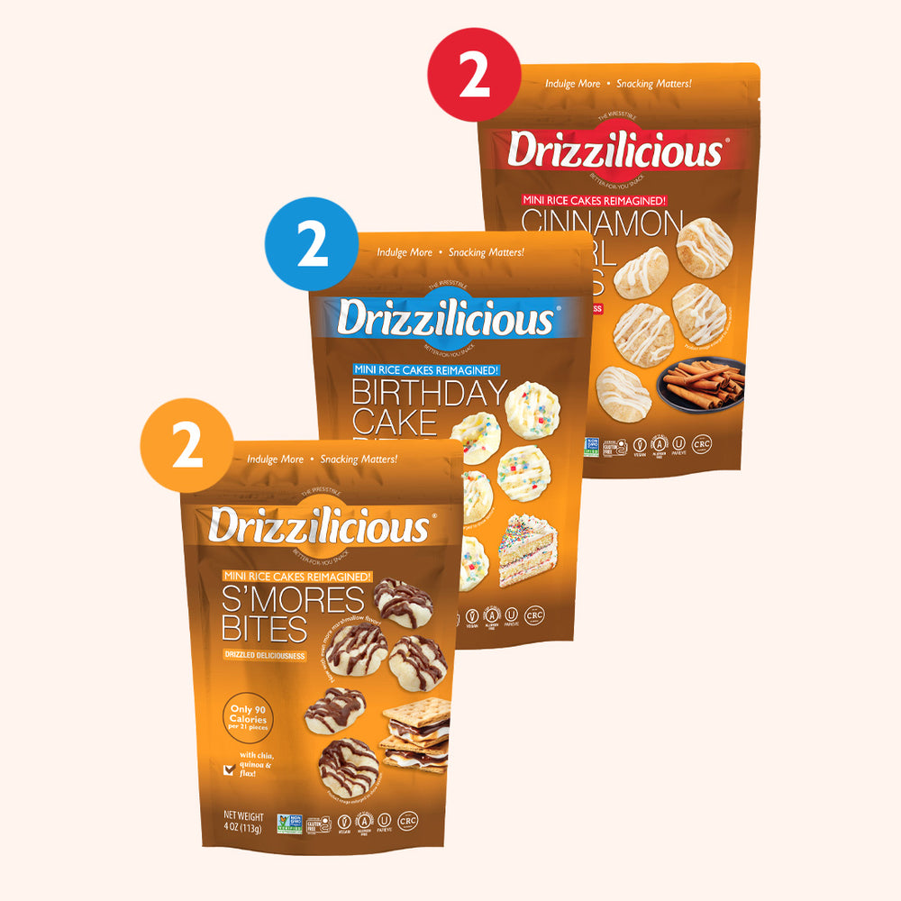 Drizzilicious Birthday Cake Bites (4oz)