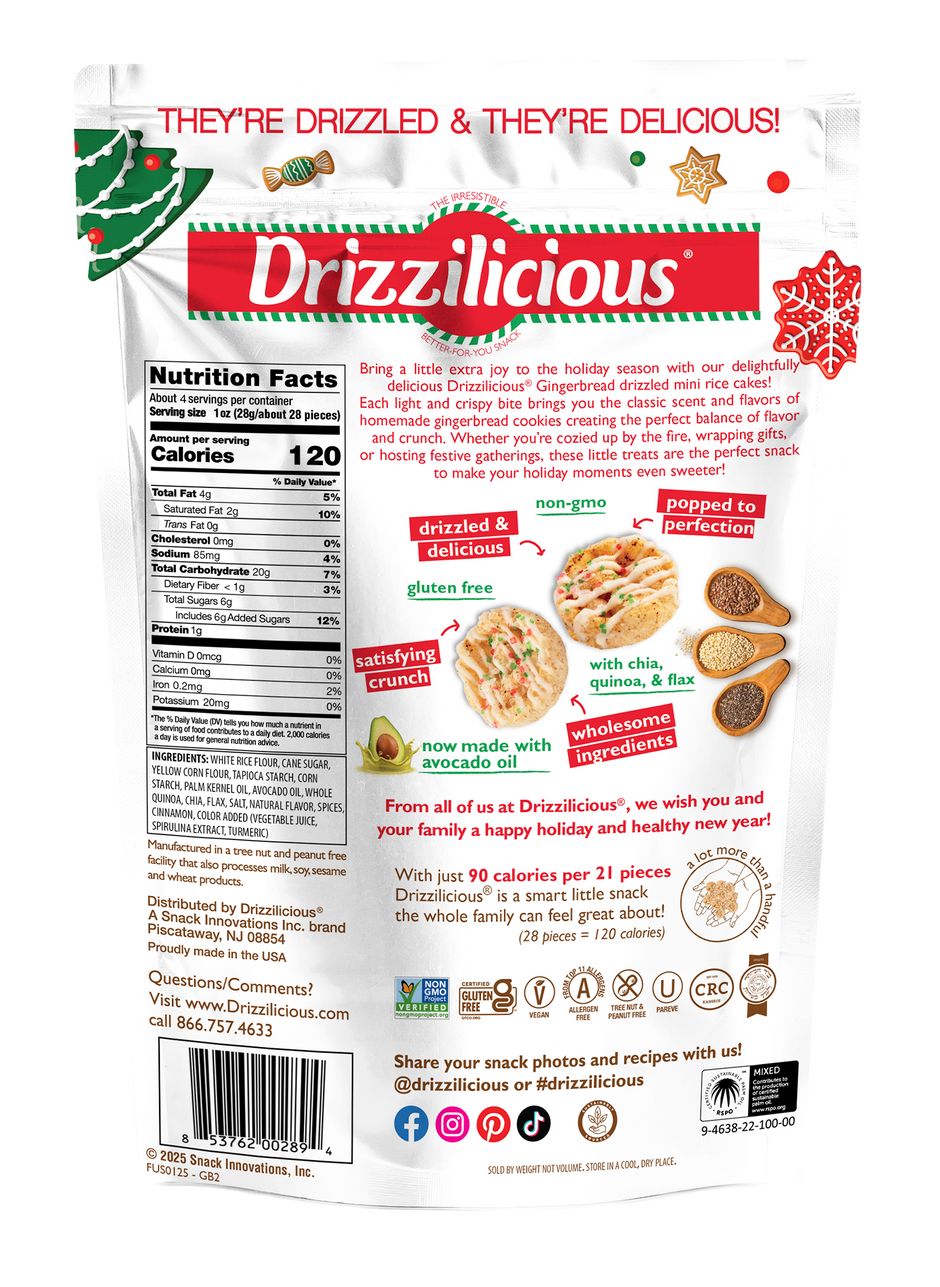 Mini Rice Cakes – Drizzilicious