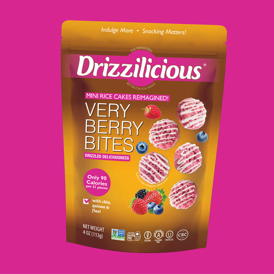 NEW! Drizzilicious Very Berry Bites (4oz)