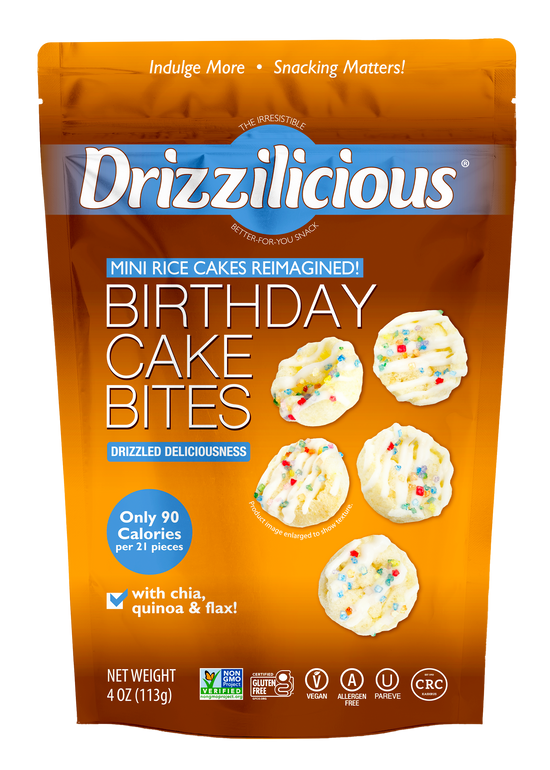 Drizzilicious Birthday Cake Bites (4oz)