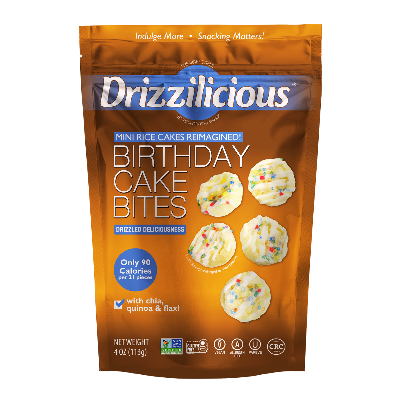Drizzilicious Birthday Cake Bites (4oz)