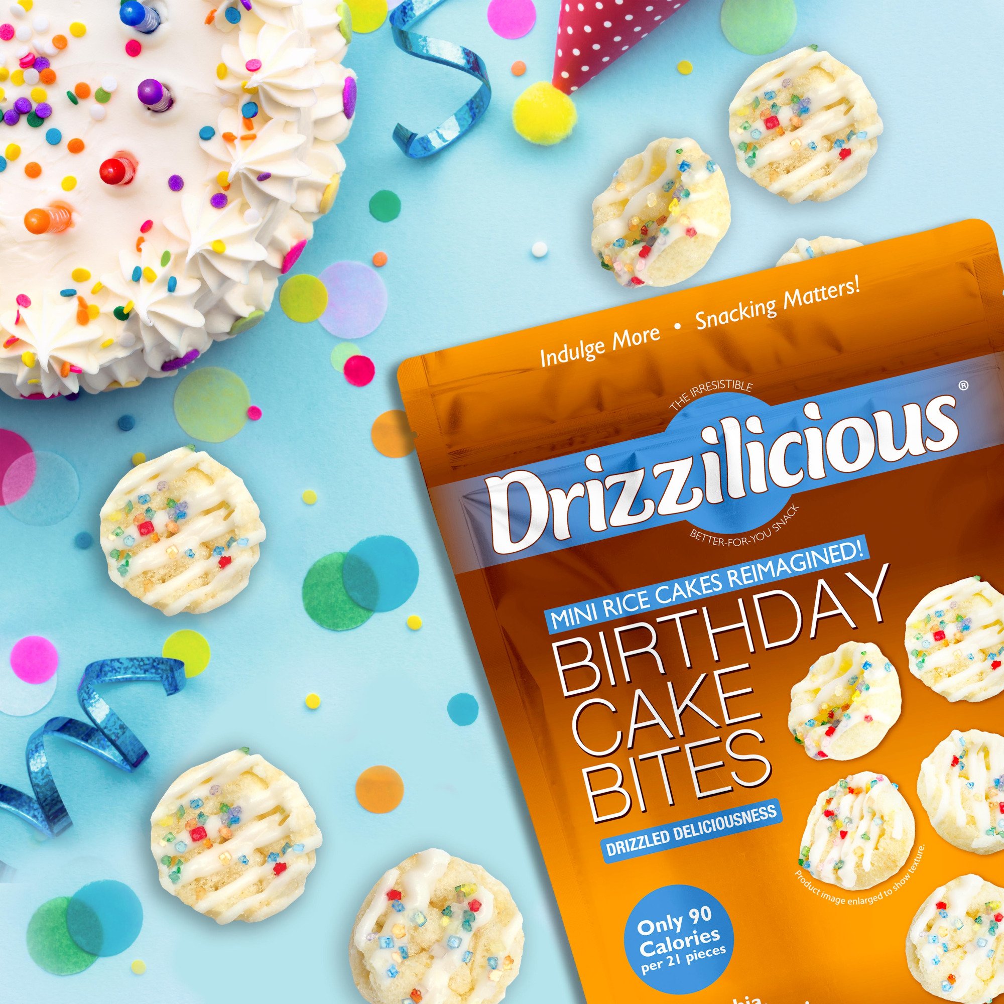 Mini Rice Cakes – Drizzilicious