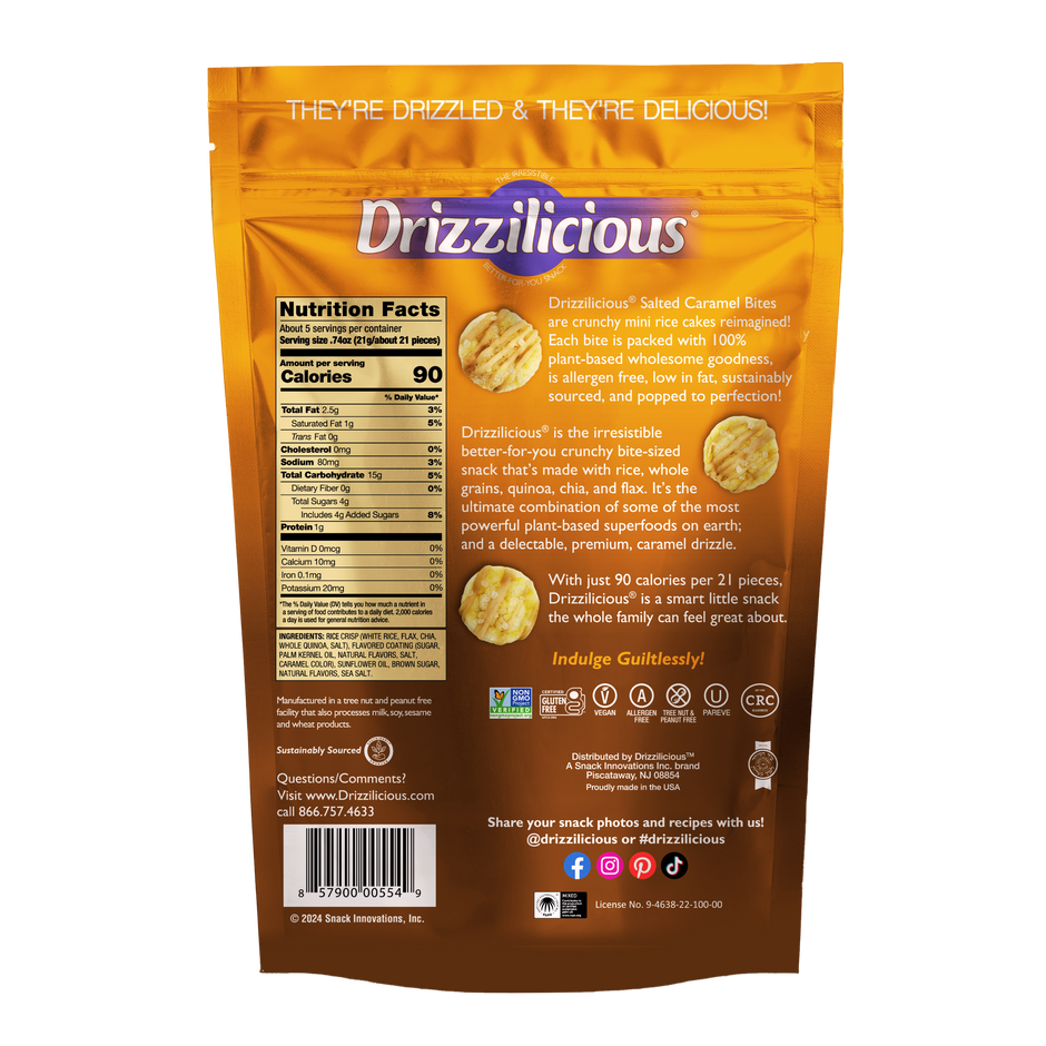 Mini Rice Cakes – Drizzilicious