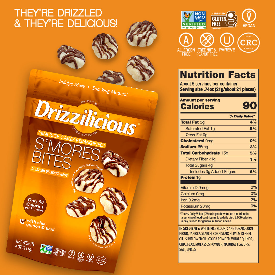 Drizzilicious S'mores Bites (4oz)