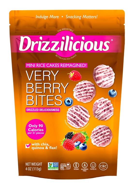 NEW! Drizzilicious Very Berry Bites (4oz)