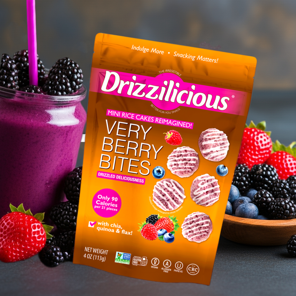 NEW! Drizzilicious Very Berry Bites (4oz)